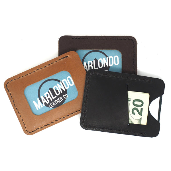 Minimalist ID Card Wallet – Marlondo Leather Co.