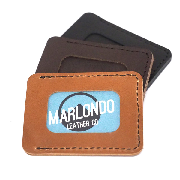 Minimalist ID Card Wallet – Marlondo Leather Co.