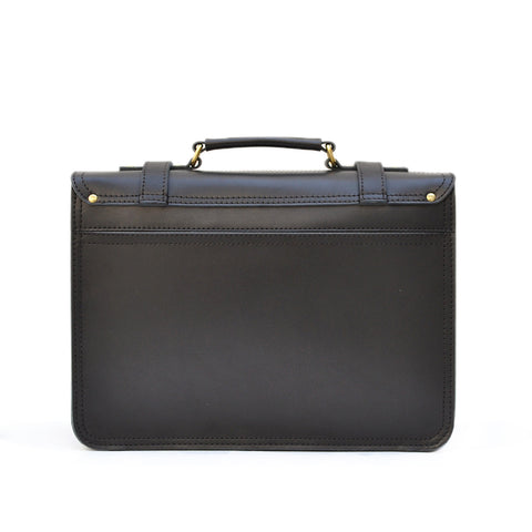 Simple XL Briefcase - Leather Laptop Messenger Bag – Marlondo Leather Co.
